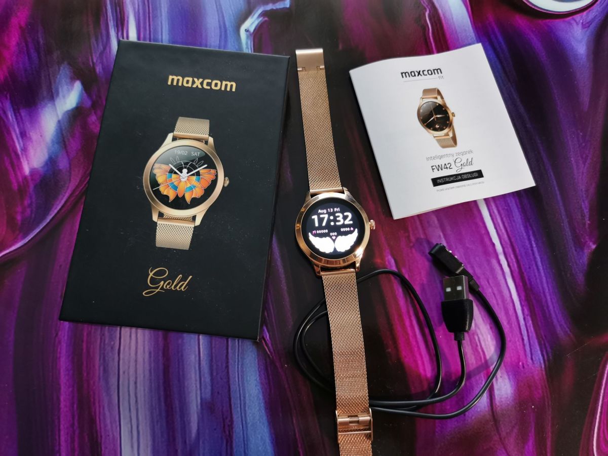 Test Maxcom FW42 Gold - smartwatch stworzony z myślą o kobietach ...
