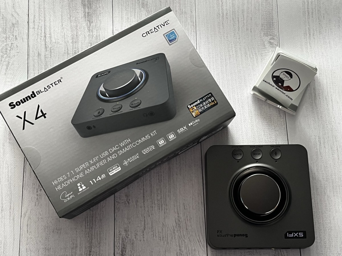 Recenzja Sound Blaster X4 - dźwięk w czterech postaciach - TECHNOSenior