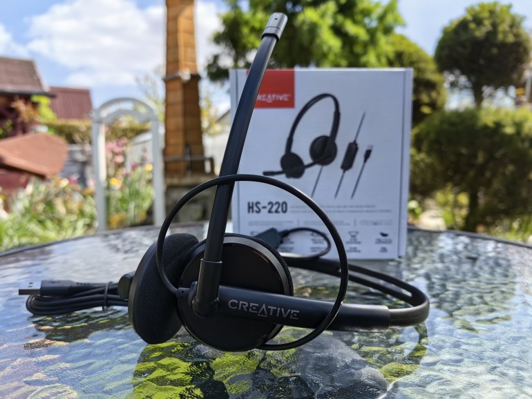 Recenzja Creative HS-220 - słuchawki do biura i Call Center - TECHNOSenior