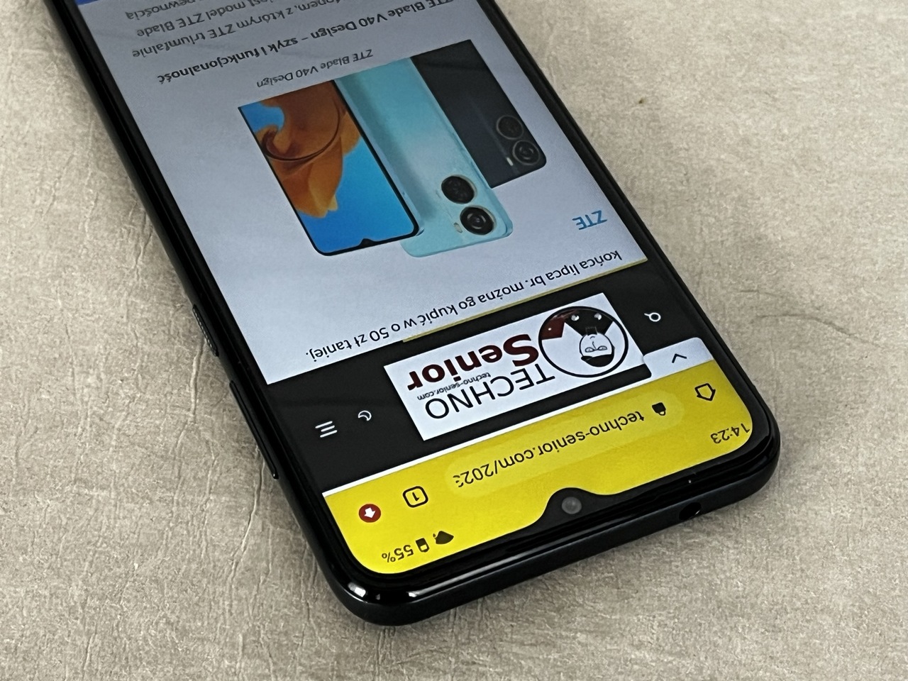 Test ZTE Blade A53+ - początek przygody ze smartfonami - TECHNOSenior