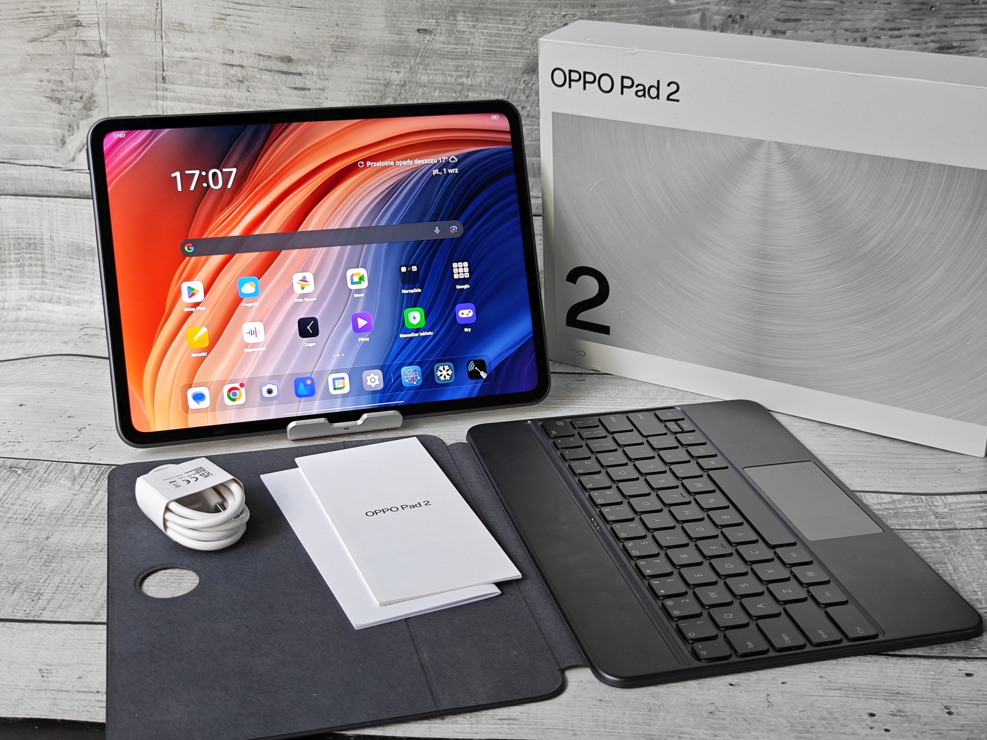Test OPPO Pad 2 - tablet dla komfortowej pracy - TECHNOSenior